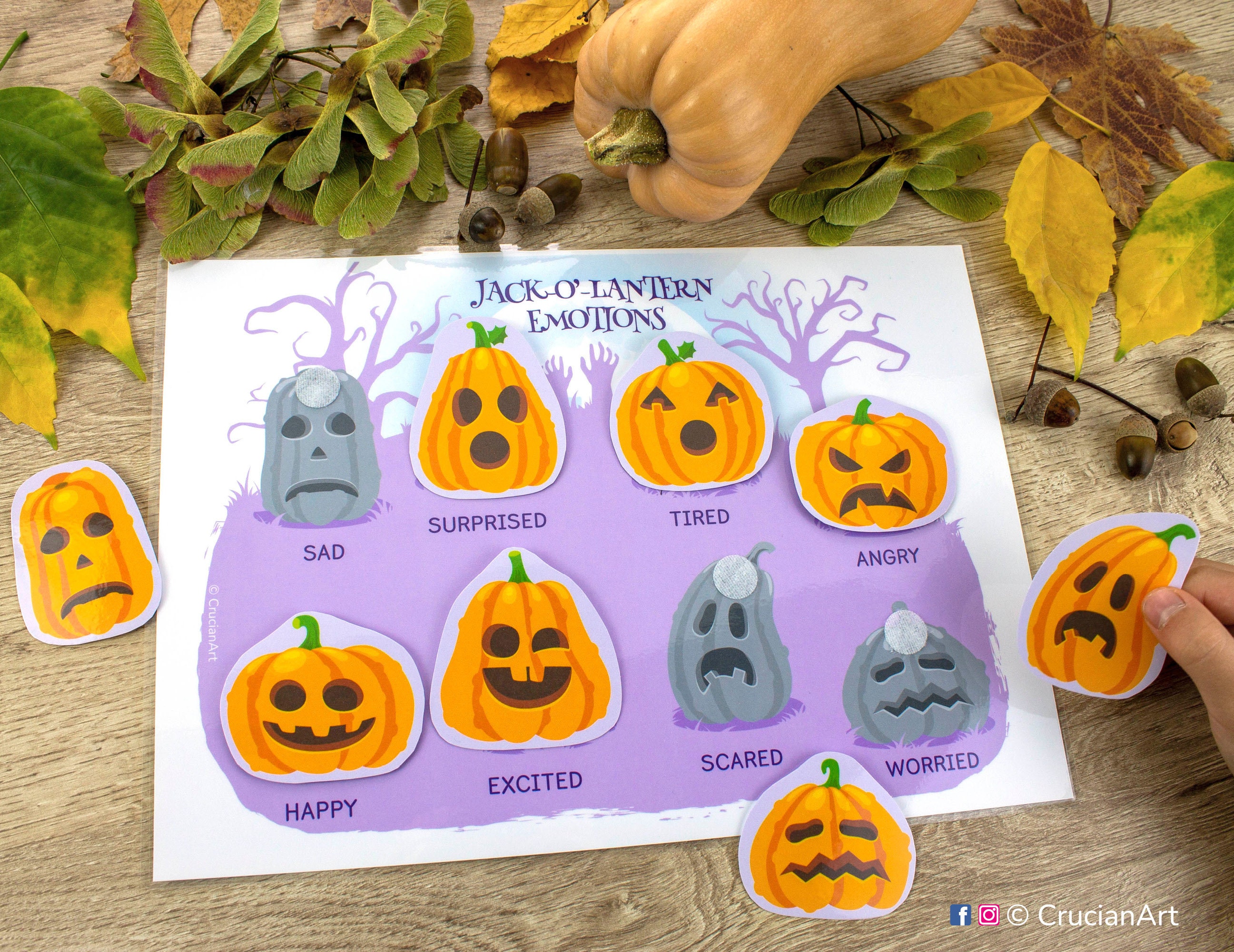 Halloween Busy Book: Preschool Printable Activity Book, Preschool ...
