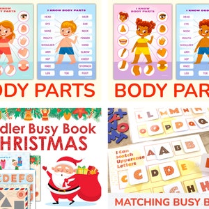 Busy Book Mega Bundle. Toddler & Preschool Learning Binder. Activity ...