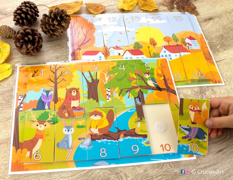 Fall Busy Book: Preschool Homeschool Printables, Preschool Printable ...