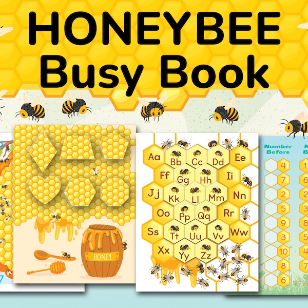 Toddler Busy Book - Etsy