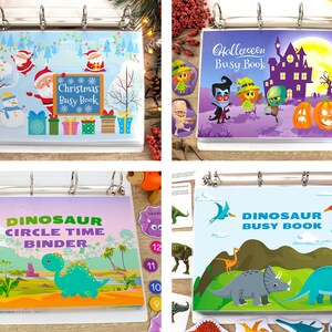 Busy Book Mega Bundle. Toddler & Preschool Learning Binder. Activity ...