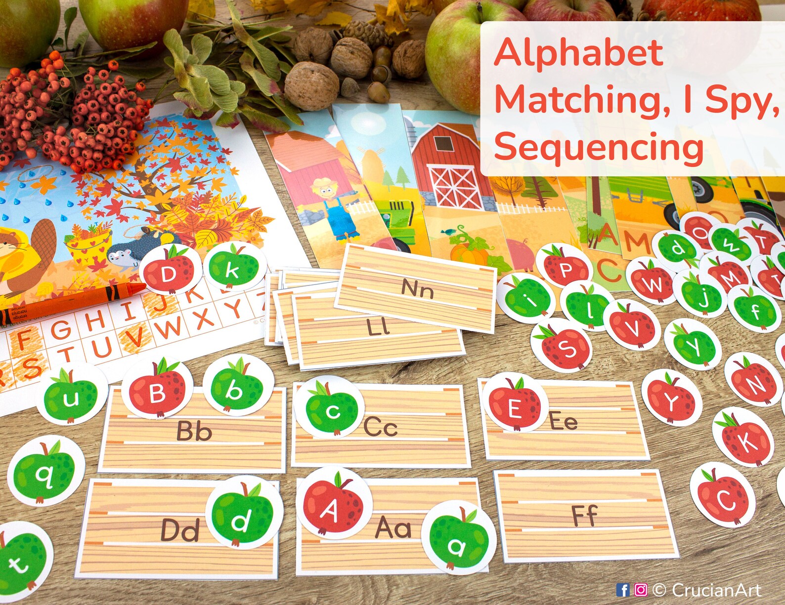 Fall Unit Printable. Autumn Preschool Pre-k Learning - Etsy