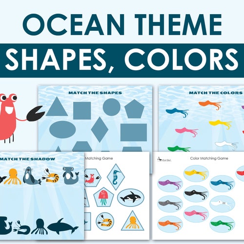 Mermaid Printable Calendar. Circle Time Preschool Pre-k | Etsy