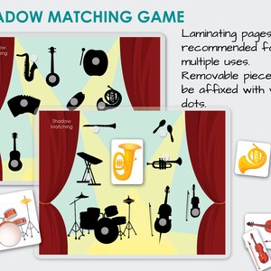 Music Busy Book. Printable Musical Instruments Learning Binder - Etsy