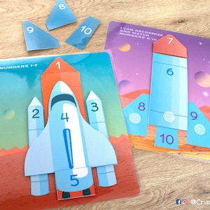 Space Busy Book. Printable Preschool, Pre-k, Kindergarten Learning ...