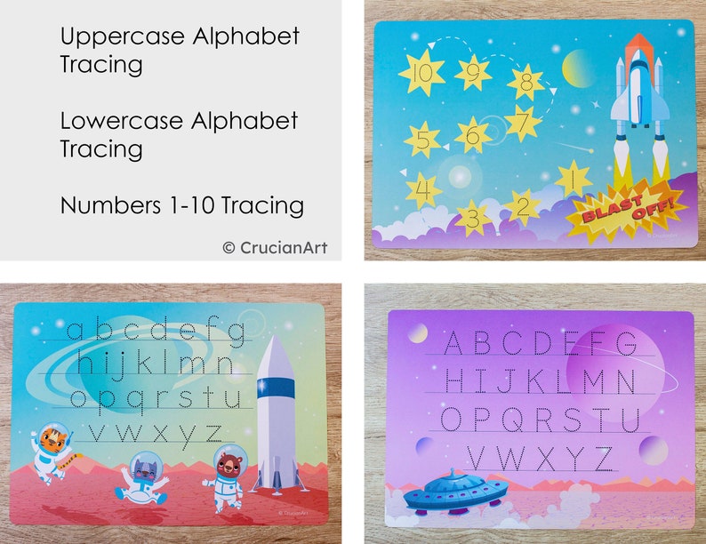 SPACE Custom Name Tracing Worksheet. Printable Personalize Trace Name ...