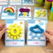 Weather Play Dough Mats. Printable Playdough Activity. Toddler ...
