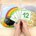 Leprechaun's Pot of Gold Counting Activity: Rainbow and Gold Coins ...