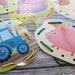 Farm Printable Lacing Card. Fine Motor Skill Tying Toy for Toddler - Etsy