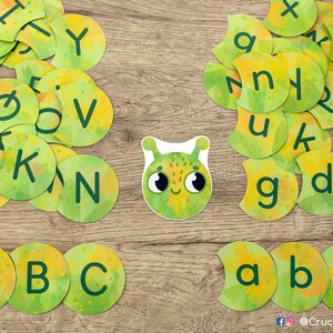 Caterpillar Alphabet Printable Activity for Preschool, Toddler ...