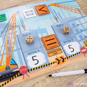 Comparing Activity for Boys. Printable Compare Numbers 1-12 Preschool ...