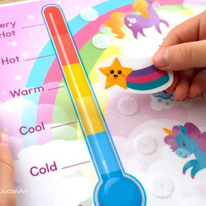 Rainbow Unicorn Weather Activity. Printable Learning Material ...