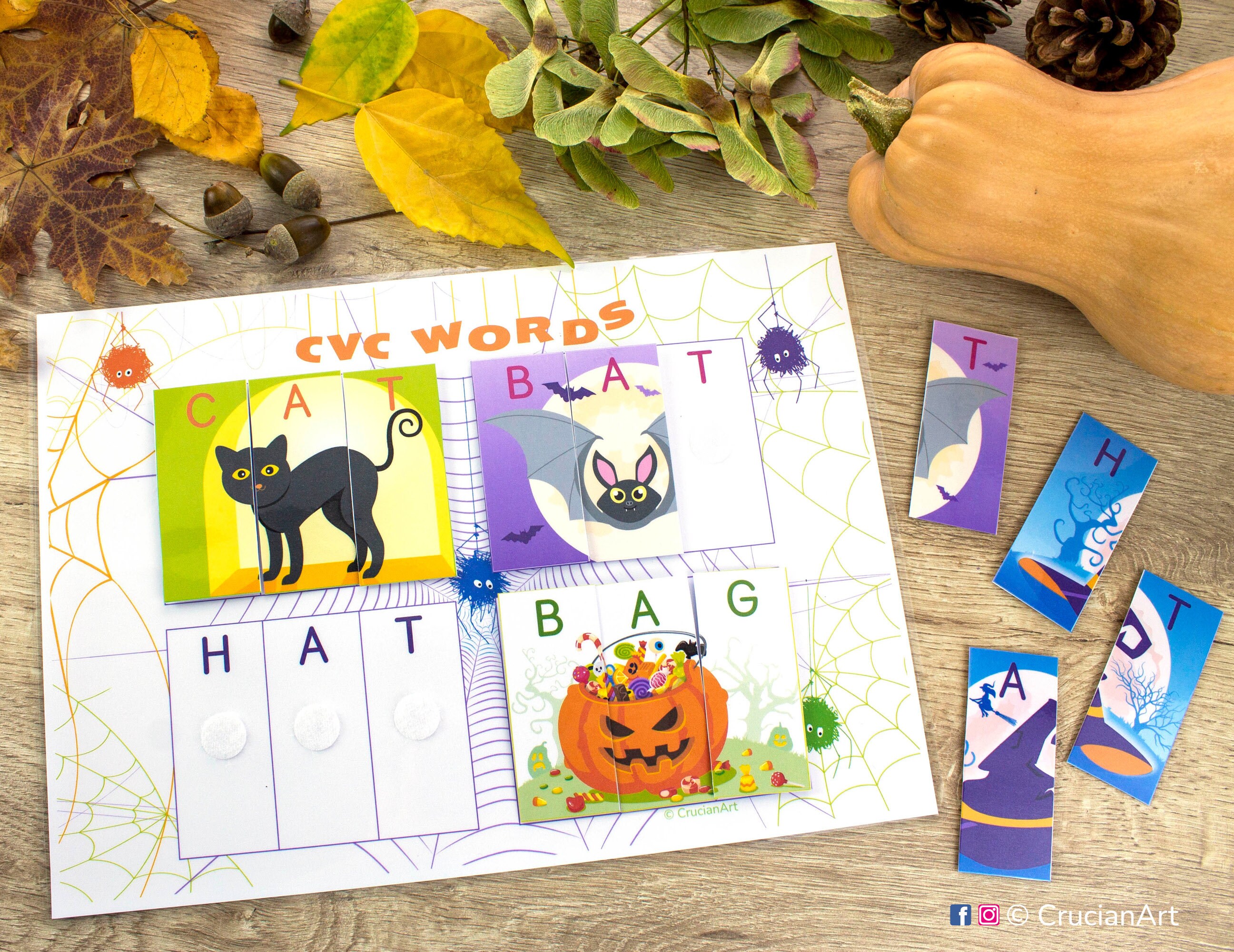 Halloween Busy Book: Preschool Printable Activity Book, Preschool ...