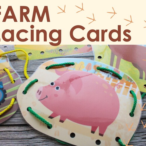 Dinosaur Printable Lacing Cards. Fine Motor Skills Tying - Etsy