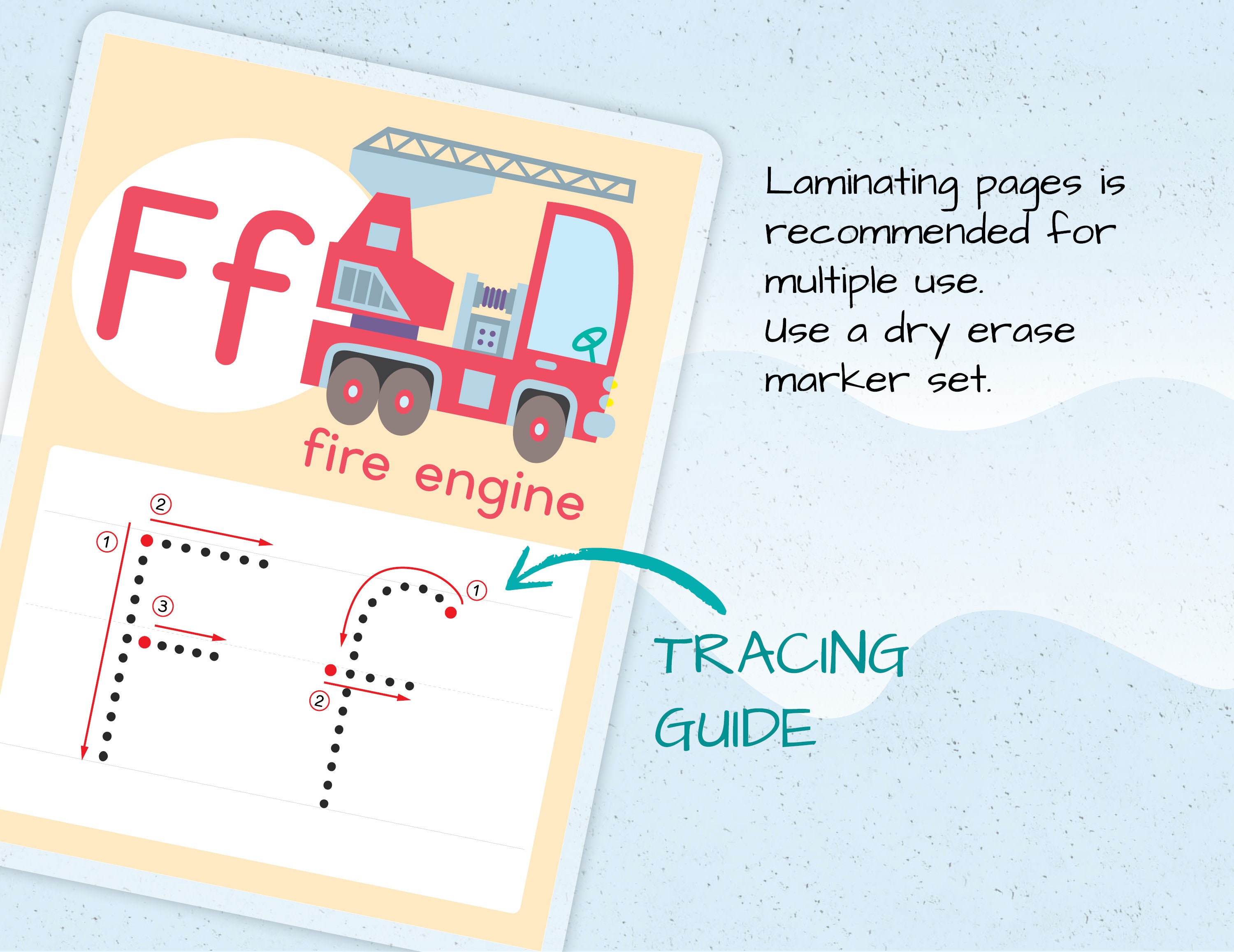 Vehicles Alphabet & Number 1-20 Printable Flash Card. Cars and Trucks ...