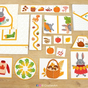 FALL Scissor Skills Activity. Autumn Preschool Kindergarten Cutting ...