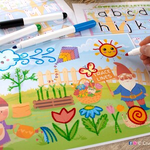 Spring Busy Book. Printable Preschool Activity Book. Preschool ...