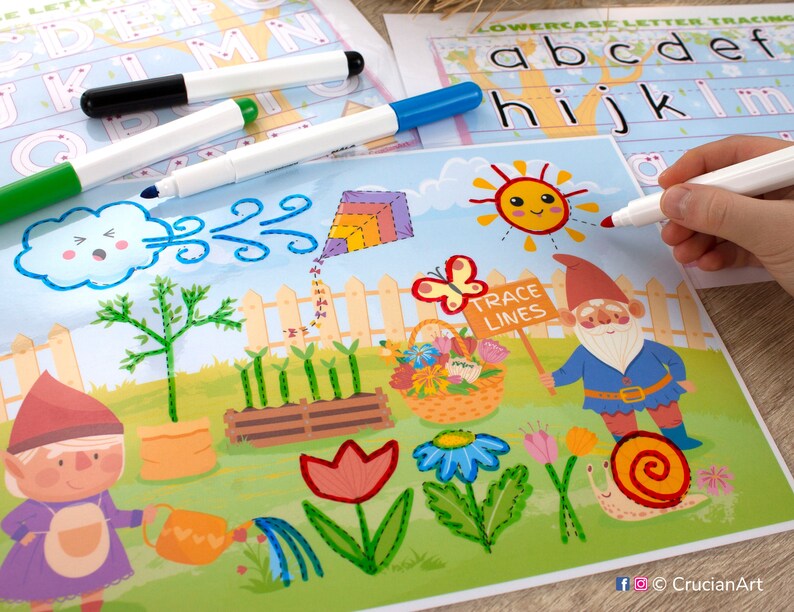 Spring Busy Book. Printable Preschool Activity Book. Preschool - Etsy