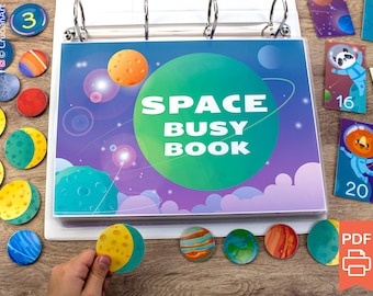 Alphabet Busy Book Printable ABC Quiet Book Toddler Busy Binder ...