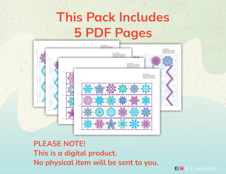 SNOWFLAKES Scissor Strips. Winter Unit Scissor Skills Activity ...
