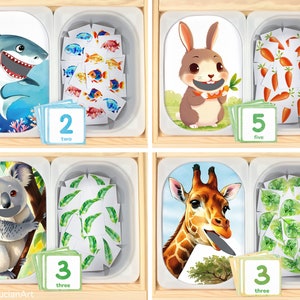 Flisat Insert Growing Bundle: Set of Printable Templates for Sensory ...