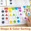 Colour Sorting Nature-themed Printable Activity Sheets for Toddlers ...