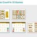 Construction Vehicles Numbers 1-10 & Counting Printable Busy Book ...