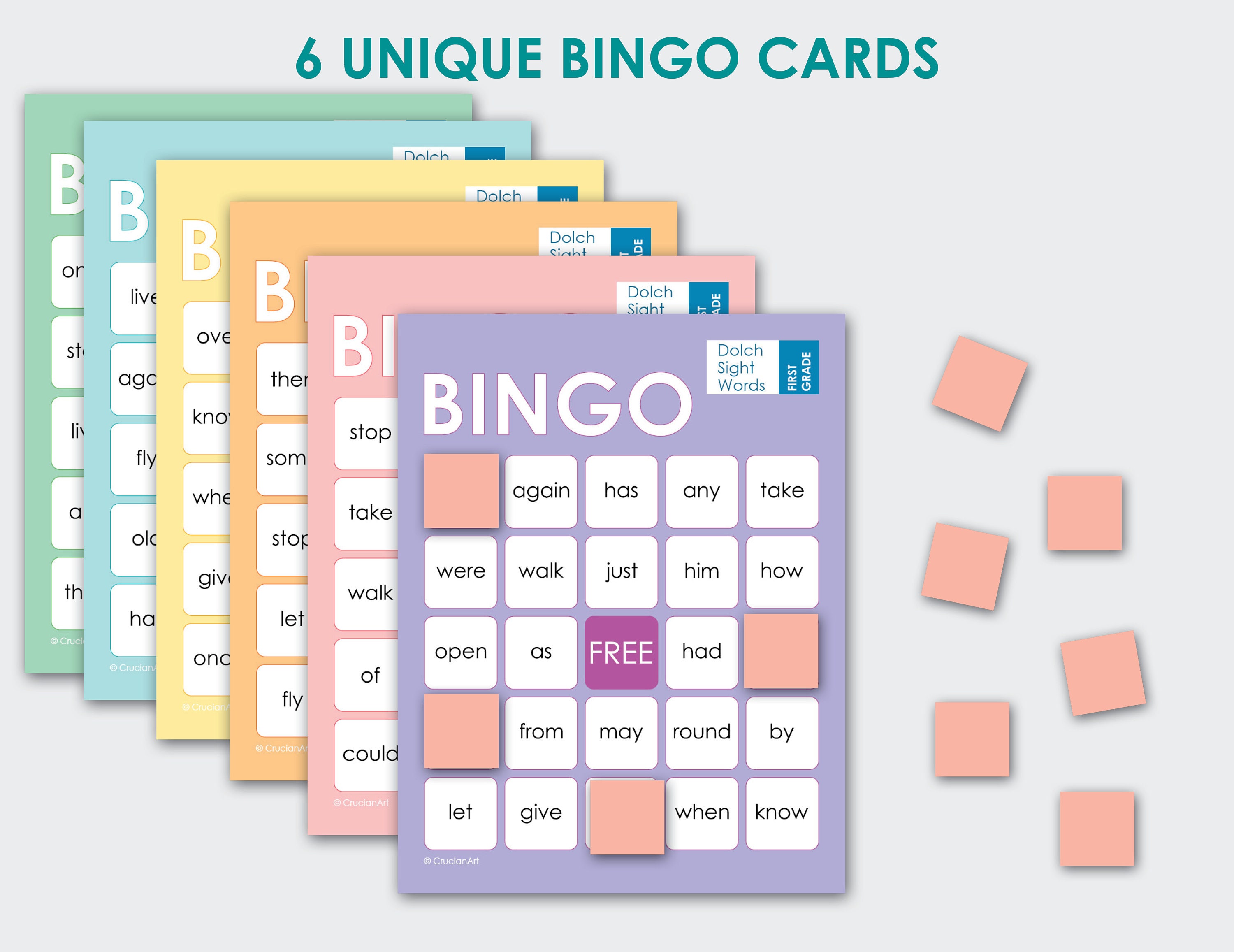 1st Grade DOLCH Sight Words. Printable First Grade Dolch Sight | Etsy