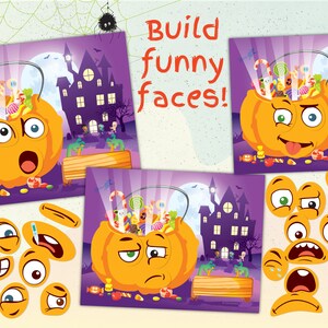 Halloween Emotions and Feelings Printable Activity. Homeschool ...
