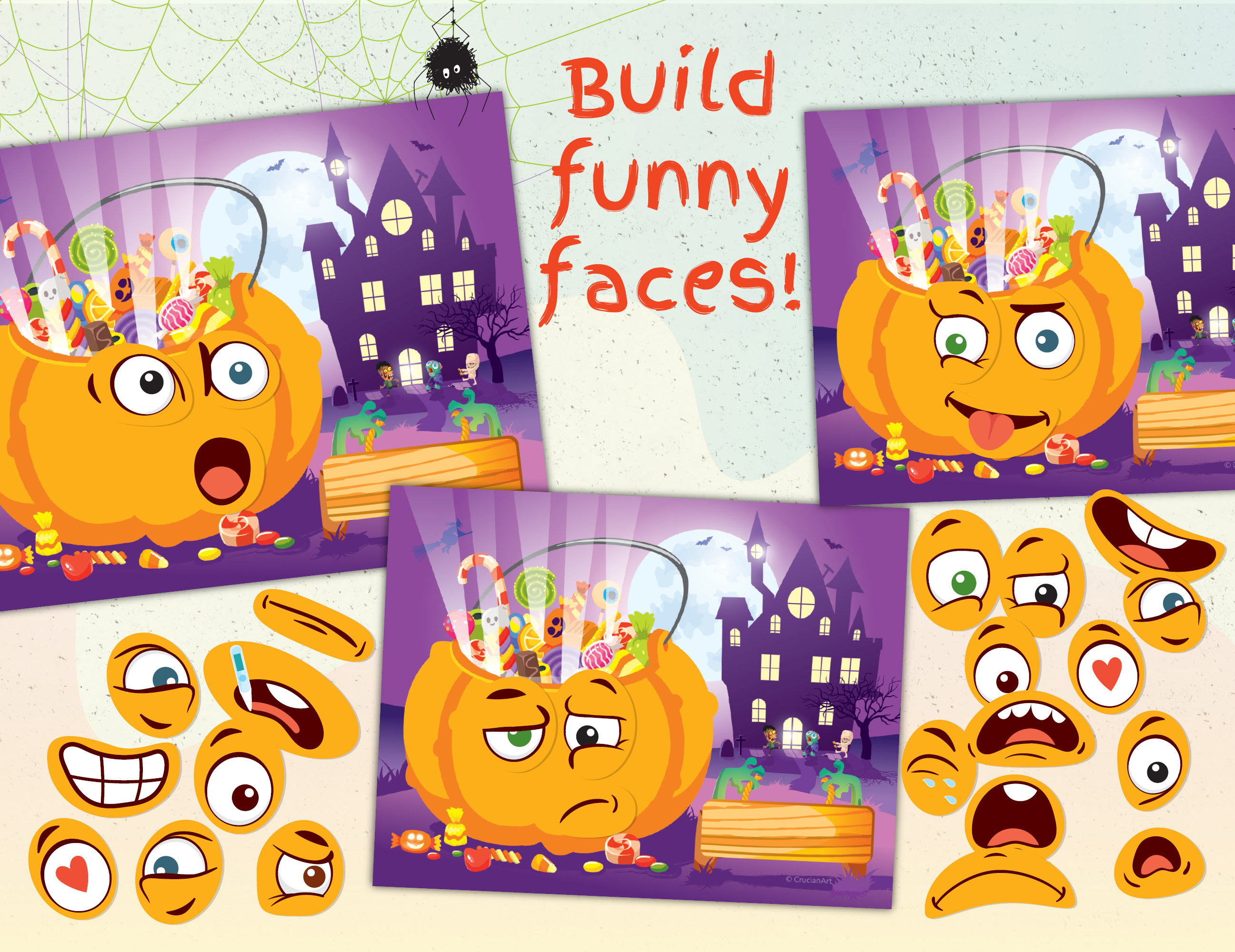 Halloween Emotions and Feelings Printable Activity. Homeschool ...