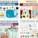 Busy Book Mega Bundle. Toddler & Preschool Learning Binder. Activity ...