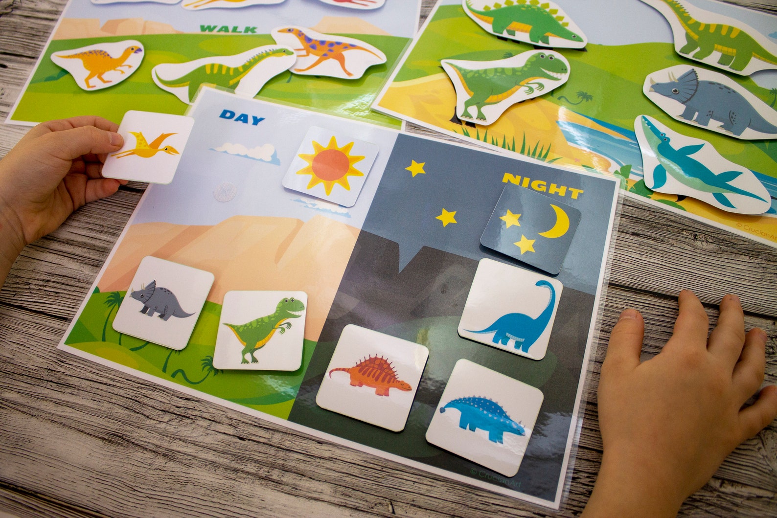 Dinosaur Toddler Printable Busy Book. Learning Quiet Workbook. | Etsy