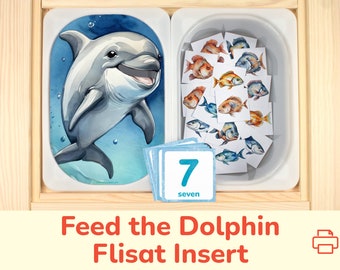 Feed the Crab Plankton Flisat Insert: Counting Activity for Sensory ...