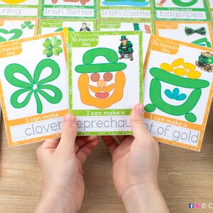 Saint Patrick Day Playdough Mats. Printable Play Dough Activity ...