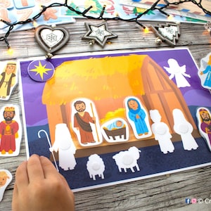 CHRISTMAS PRESCHOOL Busy Book. Printable Learning Binder. Christmas ...