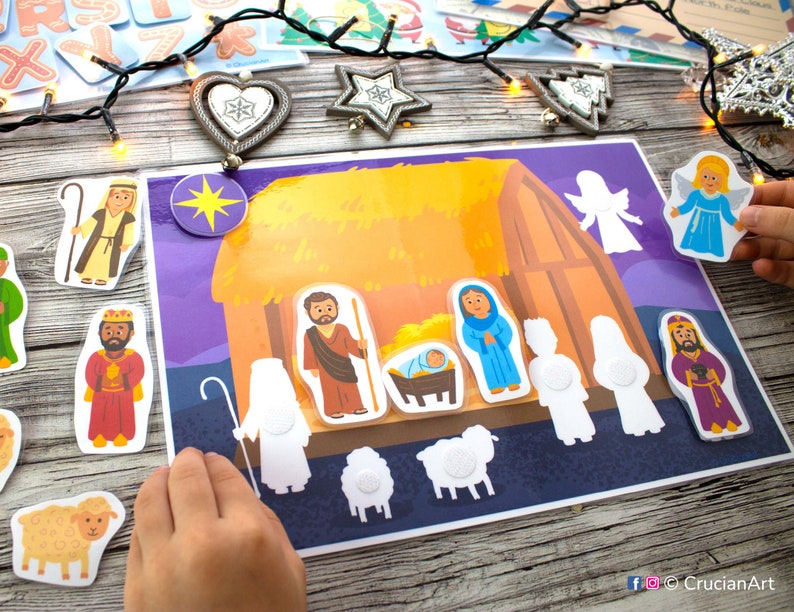 CHRISTMAS PRESCHOOL Busy Book. Printable Learning Binder. Christmas ...