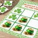Saint Patrick's Day Tic-tac-toe Game: Preschool Kindergarten Printable ...