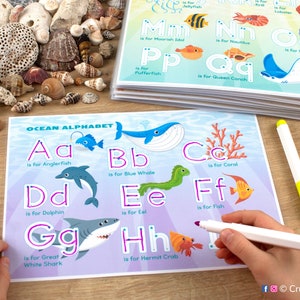 Ocean Animals Activity Book. Under the Sea Printable Busy Book. Ocean ...