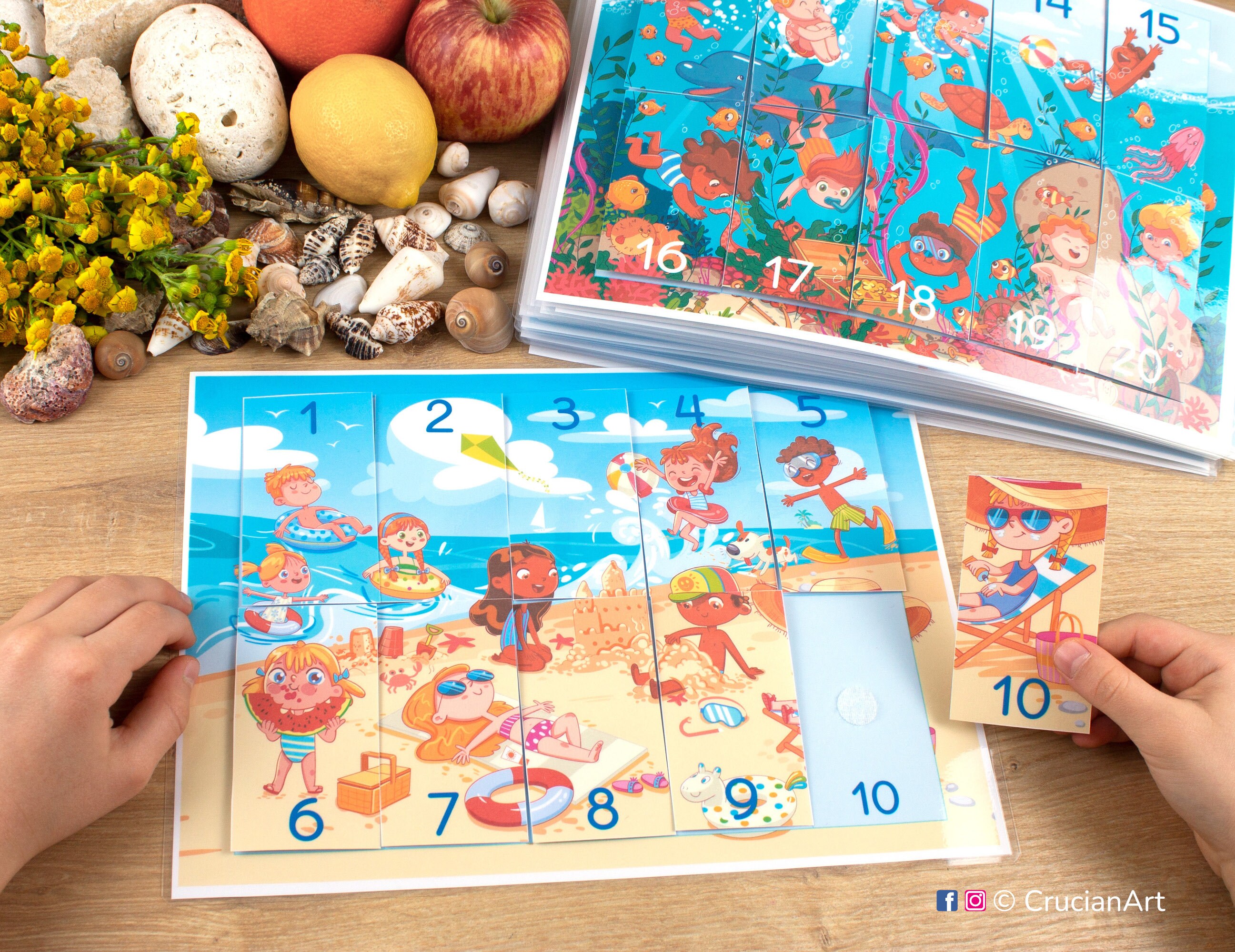 Summer Busy Book. Printable Preschool Activity Book. Preschool ...