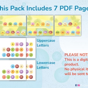 ICE CREAM Alphabet Matching Printable Activity for Toddler and ...