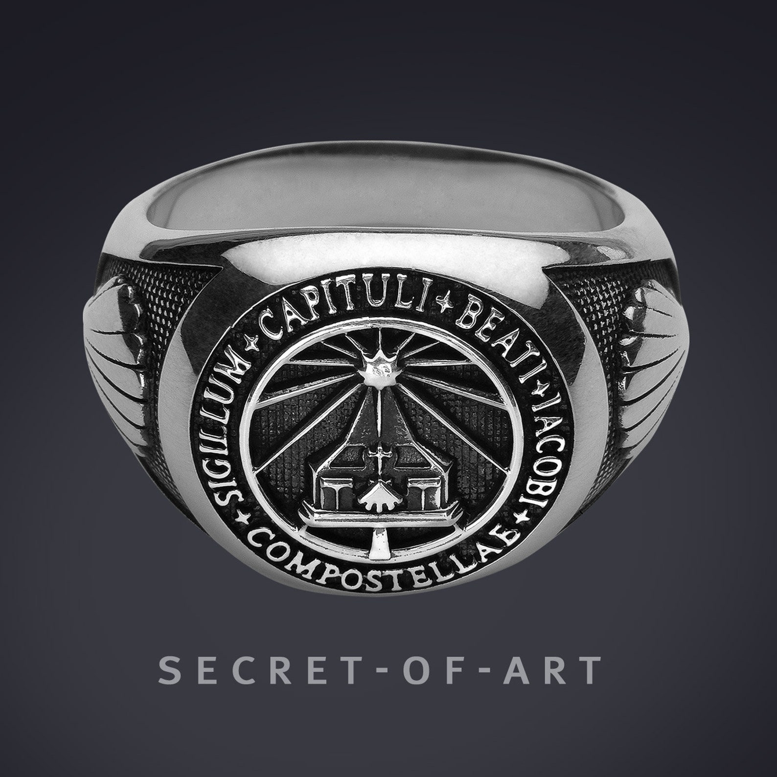 Way of Saint James Ring St James Ring Camino Road to Santiago | Etsy