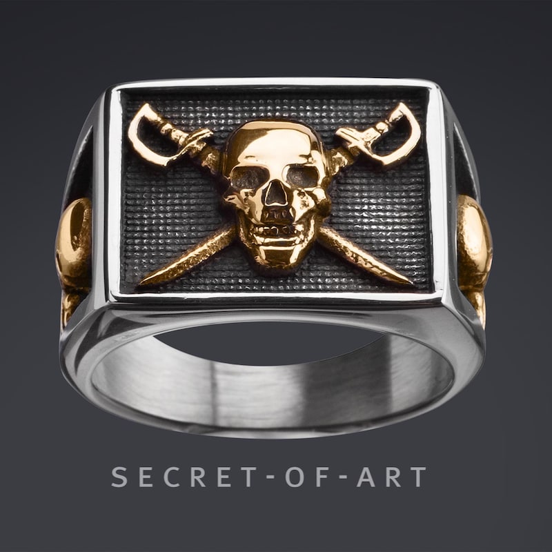 Pirate Ring - Etsy