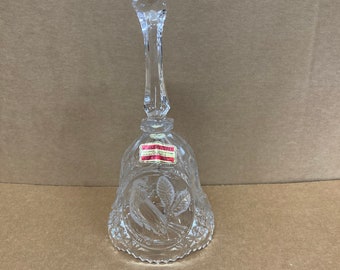 Etched Crystal Bell - Etsy