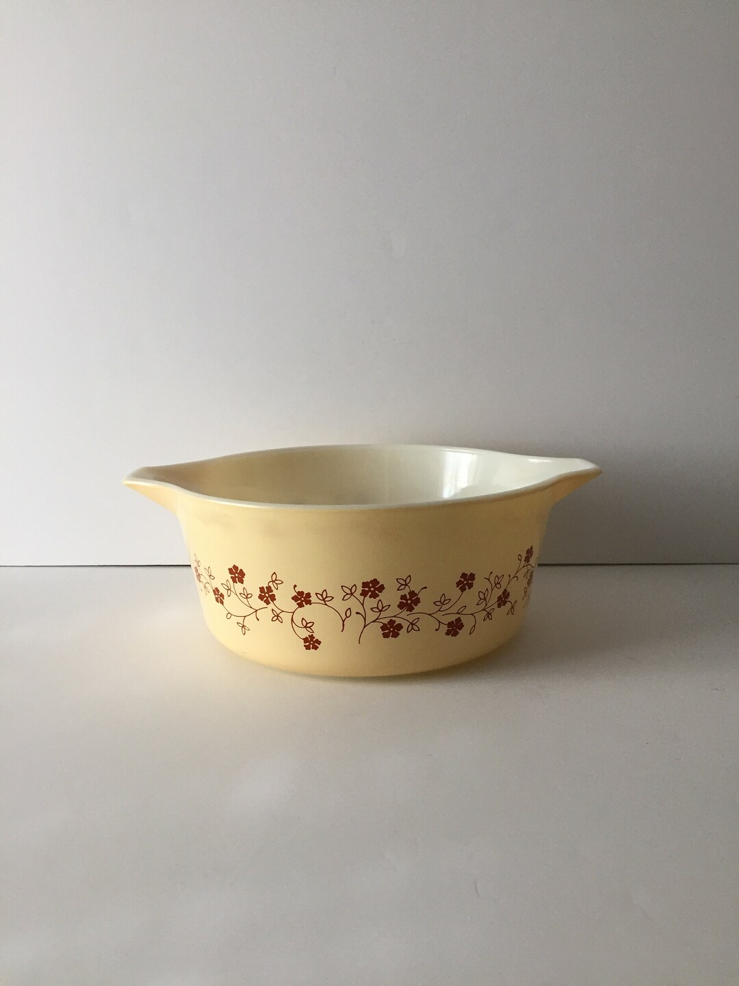 Pyrex Trailing Flowers Pattern 2.5 At. Casserole - Etsy