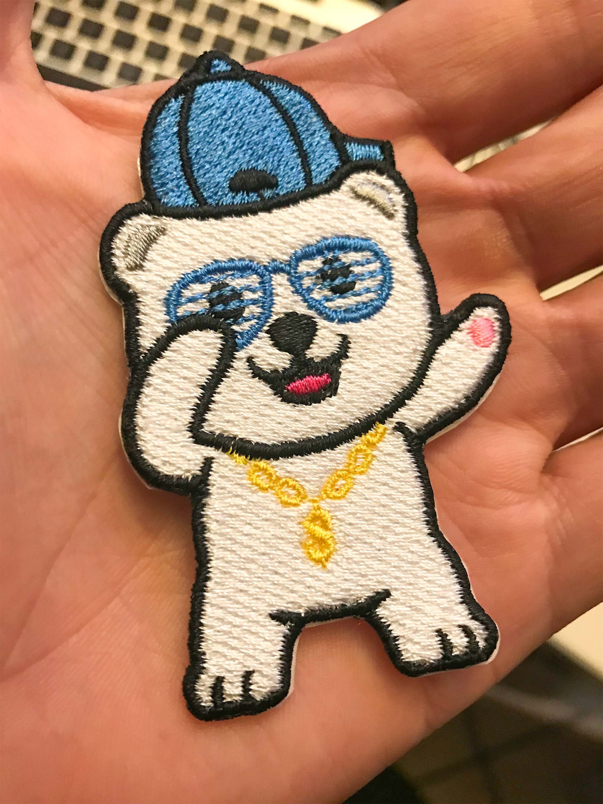 Polar Bear Swag Patch Cute Embroidered Iron-on Decorative Patch, DIY ...