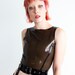 Custom Made Latex Rubber Vest Bodice Crop Top - Etsy UK