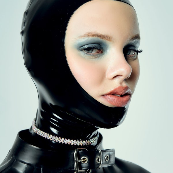 Latex Hood - Etsy UK