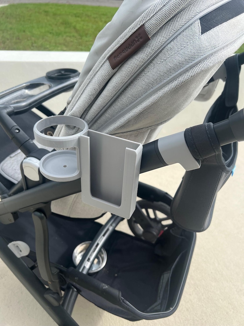 Uppababy Vista V2 Vista V3 Stroller Accessory: Combo Can & Phone Holder ...