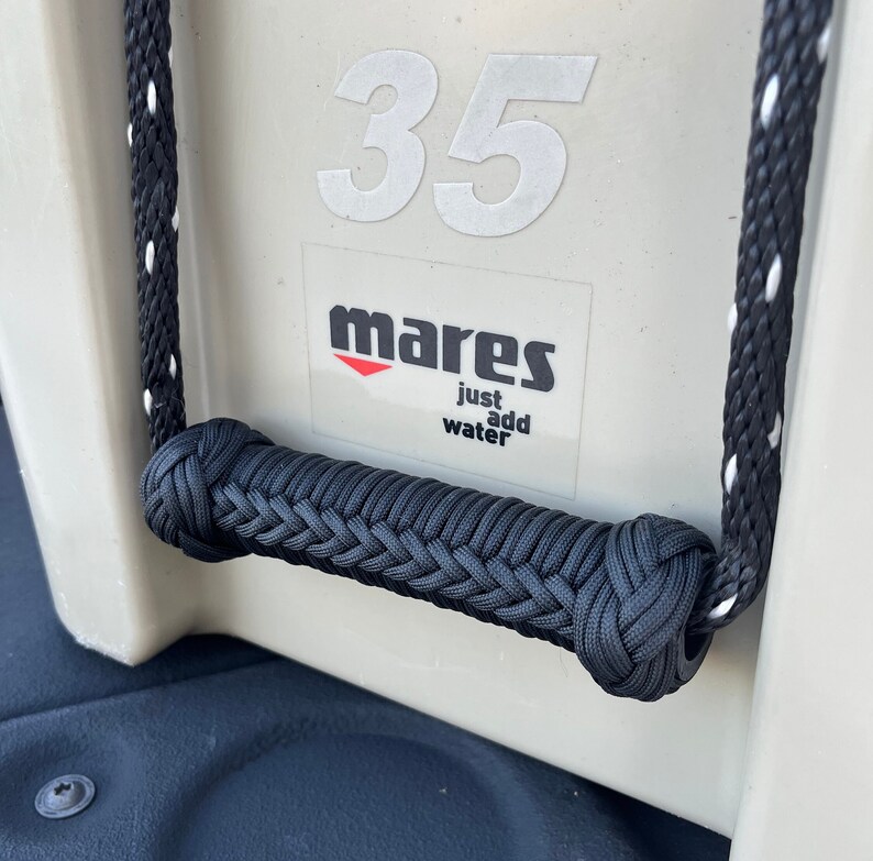 Make Your Cooler Stand Out Rope Wrap Handles Custom Cooler Handles Yeti ...