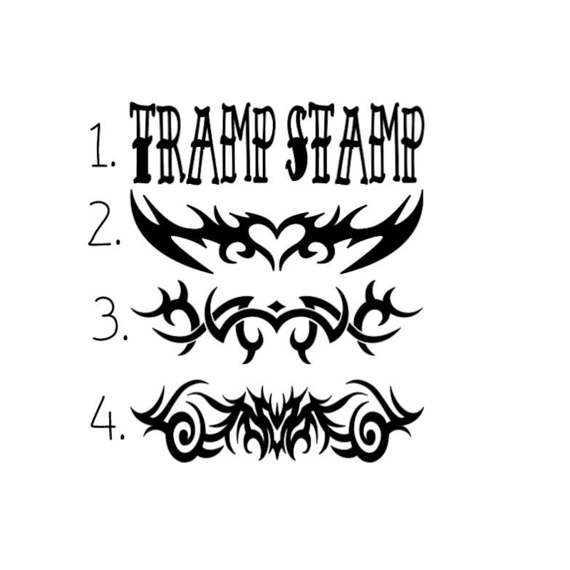 Leon Tramp Stamp - Etsy
